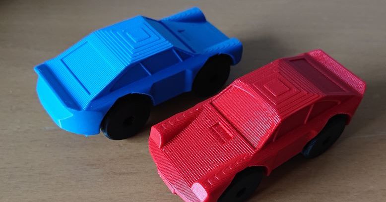 Different Toy Cars | Print in Place by Tjugt | Download free STL model ...