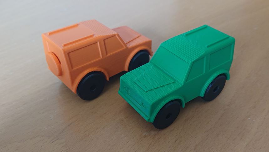 Different Toy Cars | Print in Place by Tjugt | Download free STL model ...