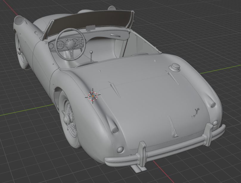 Austin healey 3000 MKII por Martin GALLOUX | Descargar modelo STL ...