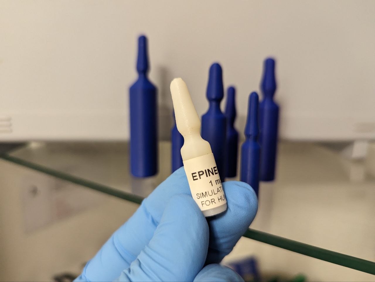 Glass ampoule prop for healthcare simulation by Aleksandrs Oborins ...