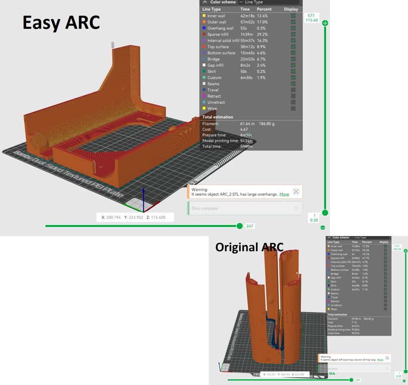 EasyARC for Bambu Lab P1P - Easy Print Version by ap.engineering | Download free STL model ...