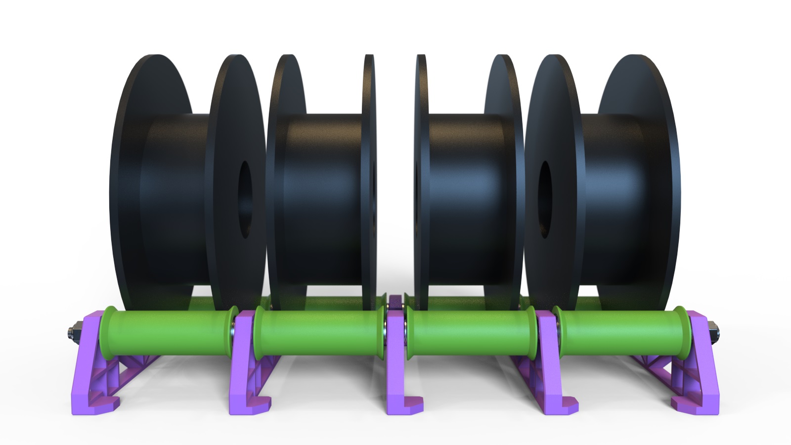 Section Spool holder by OhMyGiob | Download free STL model | Printables.com