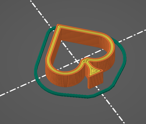 MiniPrints #7 - spades by ivosak | Download free STL model | Printables.com