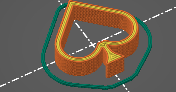 MiniPrints #7 - spades by ivosak | Download free STL model | Printables.com