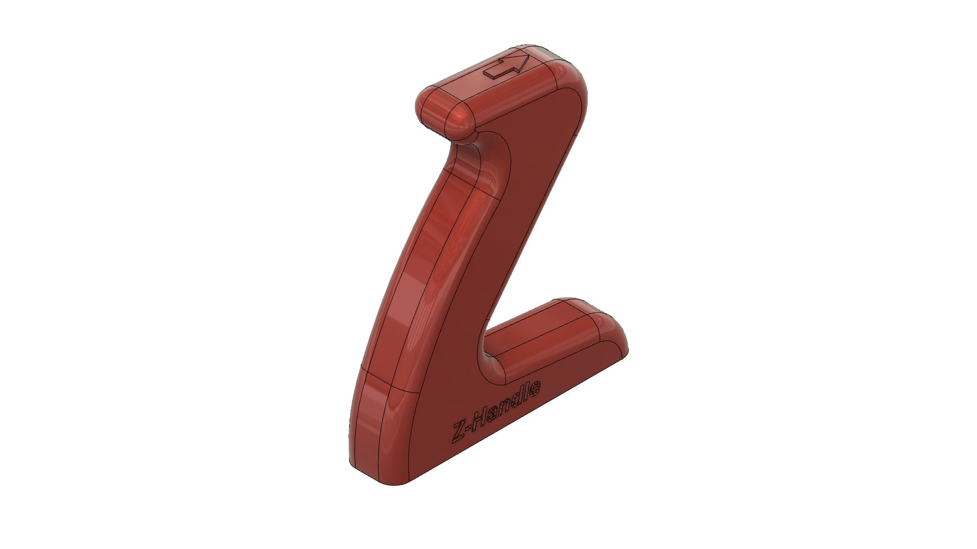 Z-Handle by PGold | Download free STL model | Printables.com