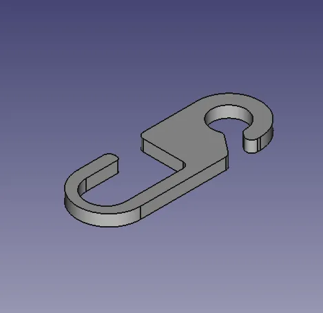 Curtain Hook by arcsin777 | Download free STL model | Printables.com