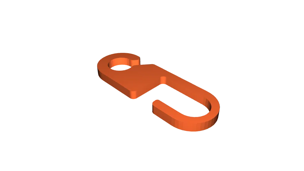 Curtain Hook by arcsin777 | Download free STL model | Printables.com