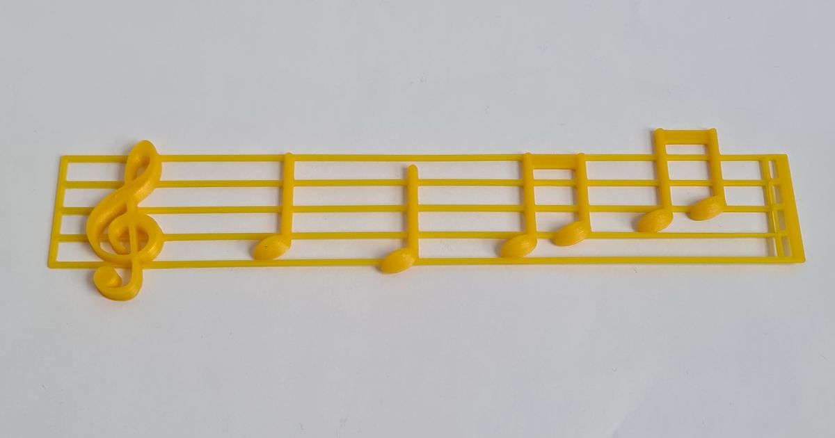 Musical notes and bar with music for VI by Visio 3D Team | Download ...