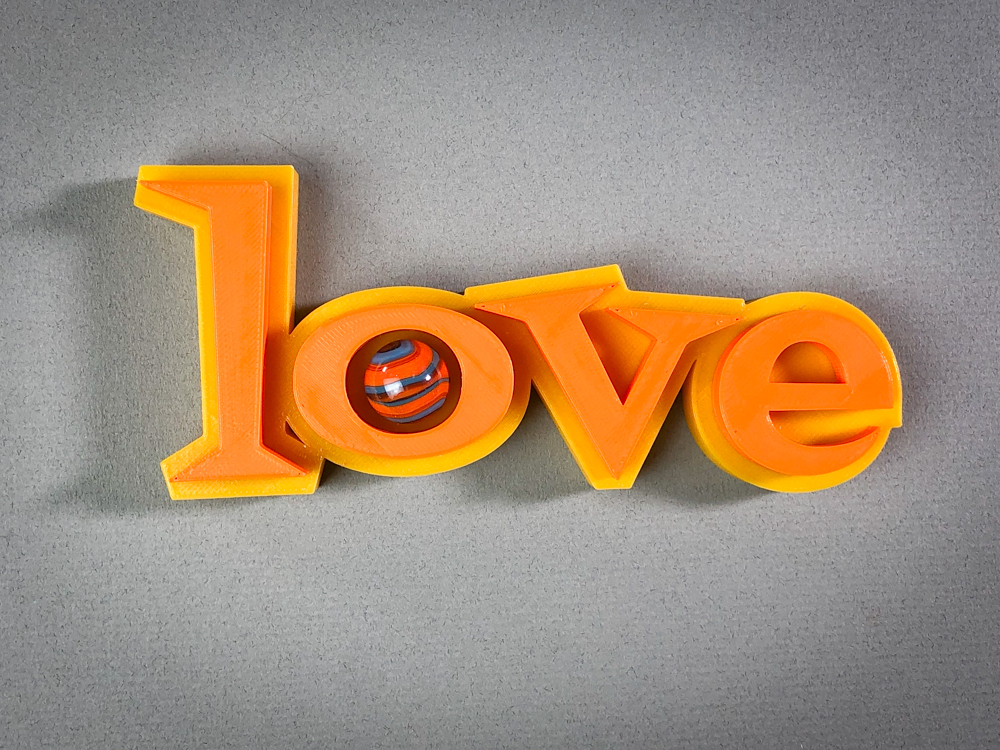 Love in Two Colors by timcel | Download free STL model | Printables.com