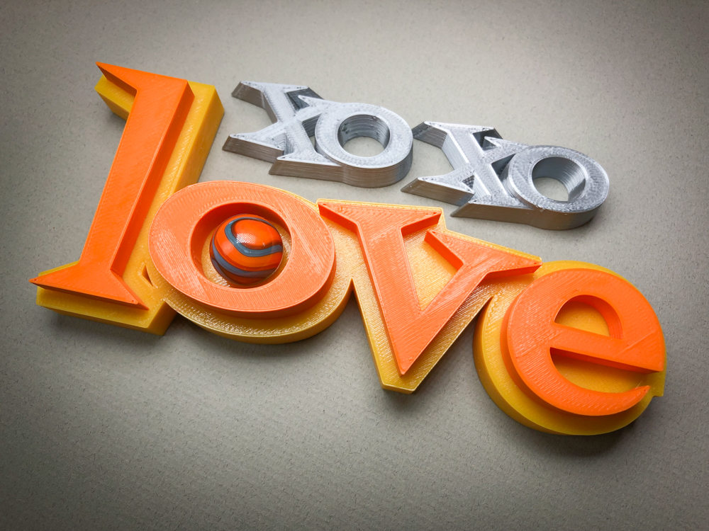 Love in Two Colors by timcel | Download free STL model | Printables.com