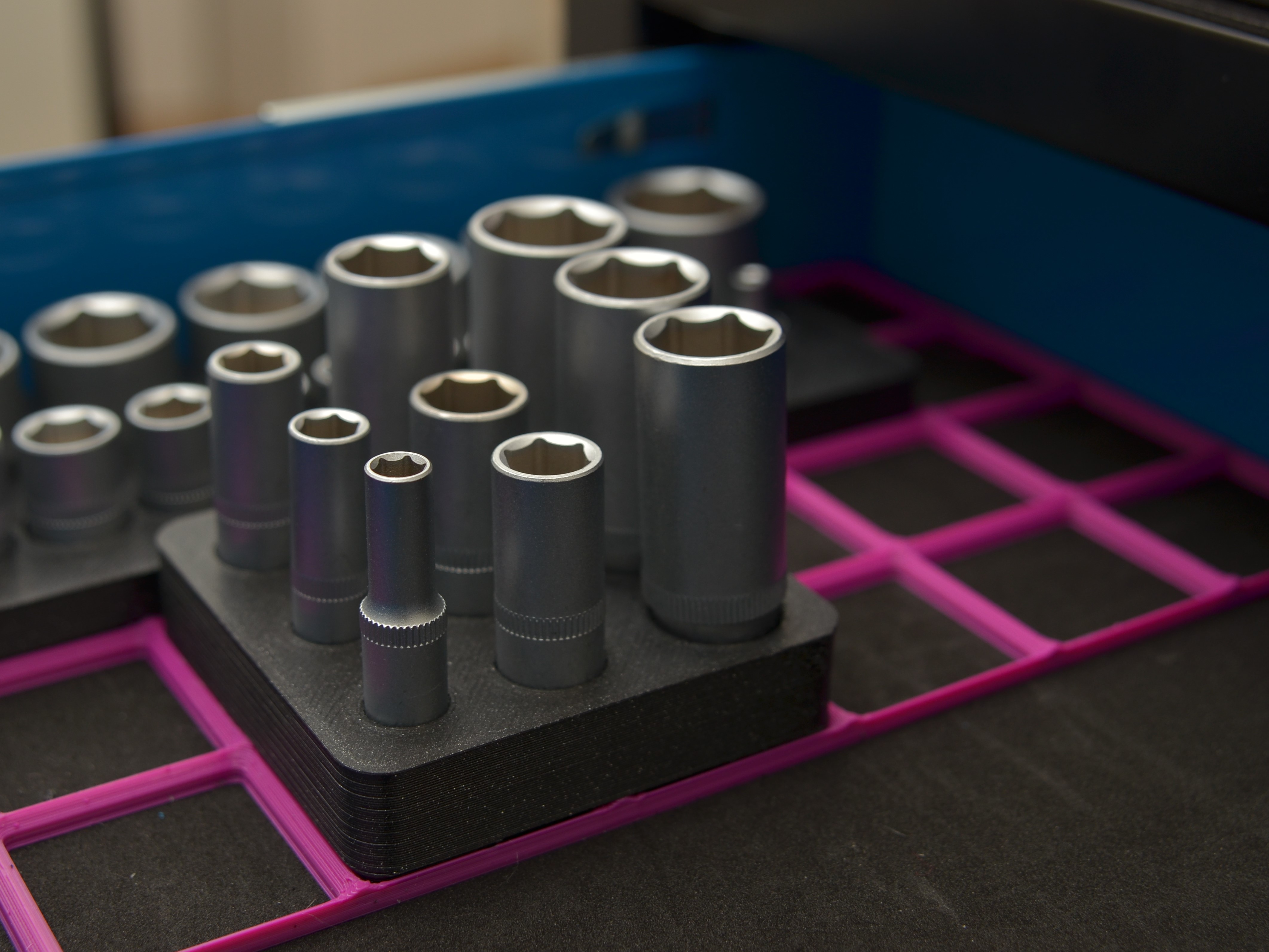 Gridfinity compatible Socket organizers for Tecpo Socket set by SQ7700 ...