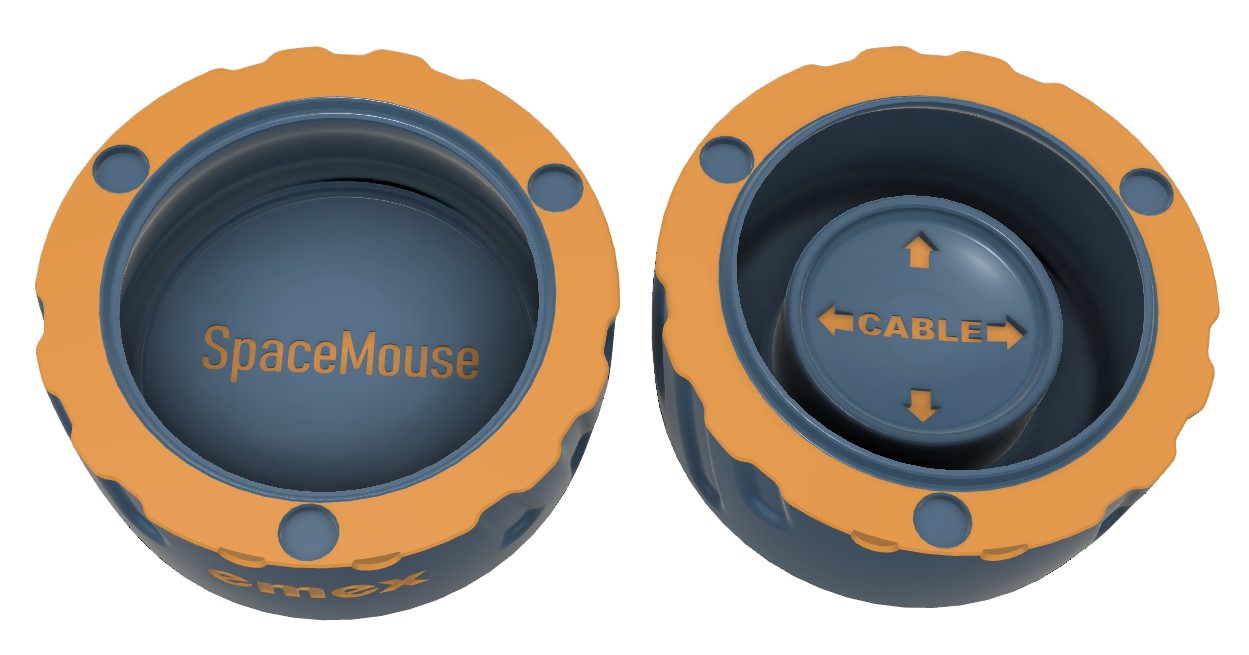 SpaceMouse Case - 3DCONNEXION by emazzarol | Download free STL model ...