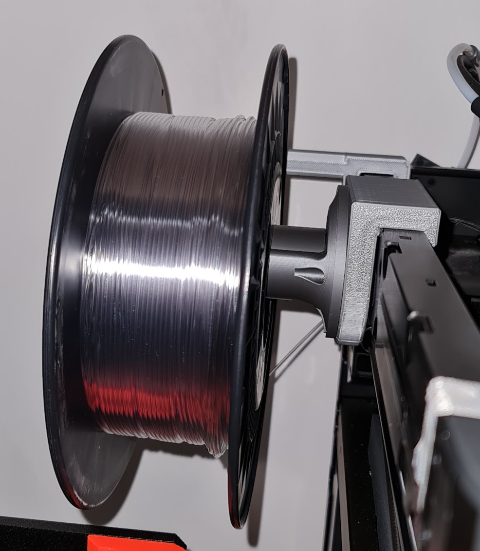 Bambu Lab P1P side spool holder mount by Misiak | Download free STL ...