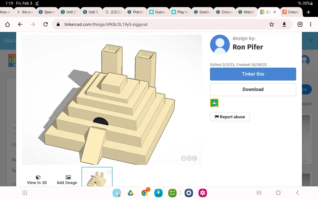 Ziggurat by Ron Pifer | Download free STL model | Printables.com