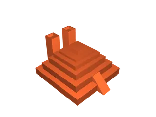 Ziggurat by Ron Pifer | Download free STL model | Printables.com
