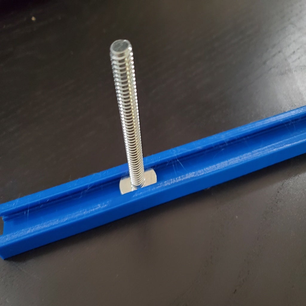 T Track for 5/16 T Bolts by juls | Download free STL model | Printables.com