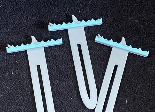 Shark Bookmark by rreibel | Download free STL model | Printables.com