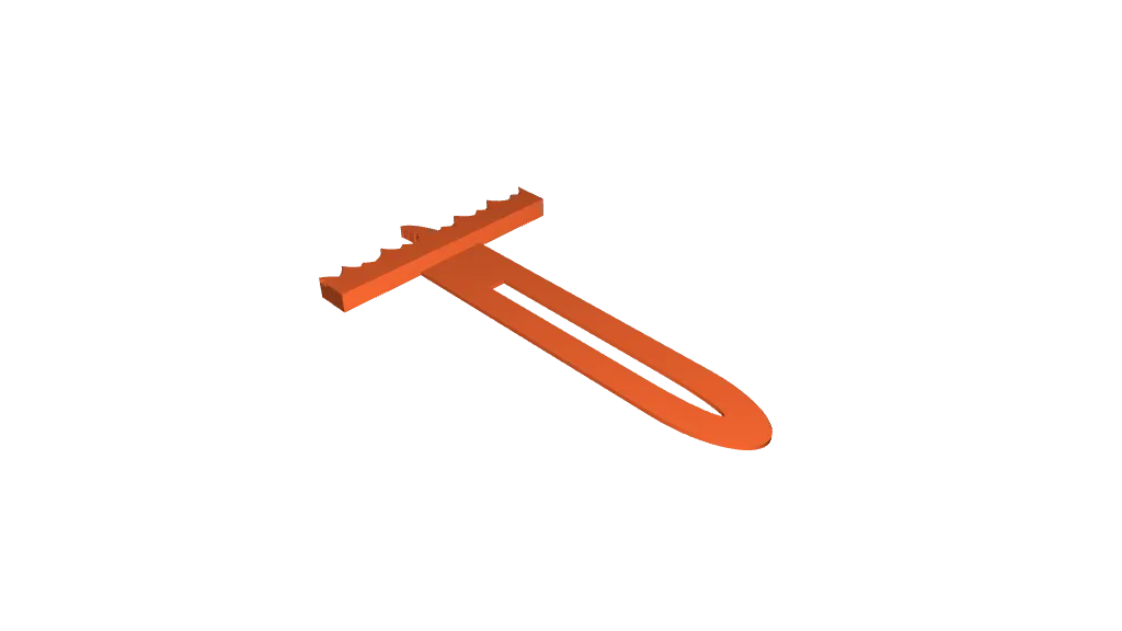 Shark Bookmark by rreibel | Download free STL model | Printables.com