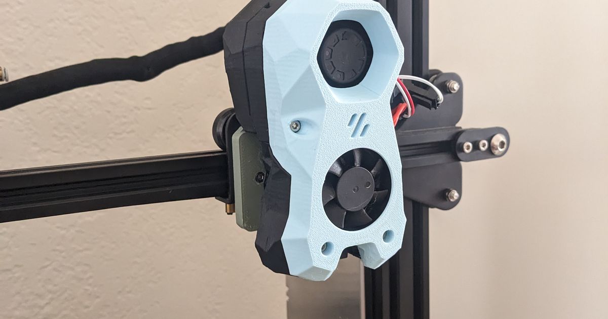 Stealthburner + Orbiter 2.0 Ender 3 Mount by jyding | Download free STL ...