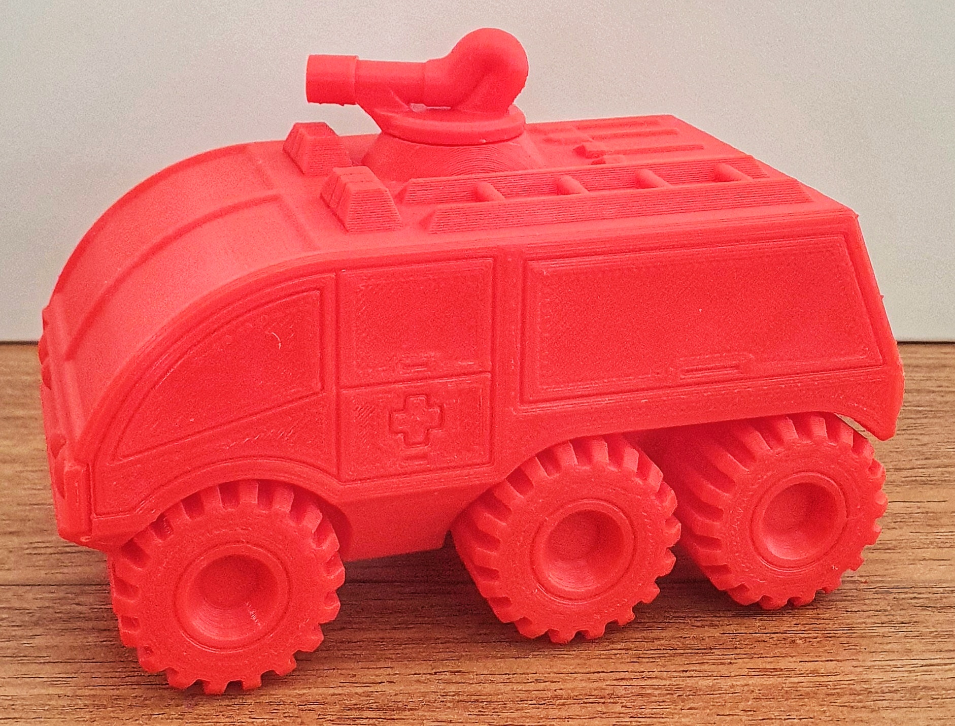 Fire Truck - print in place by jajaum3d | Download free STL model ...