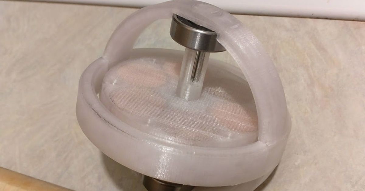 Classic Gyroscope by Larry Guo | Download free STL model | Printables.com