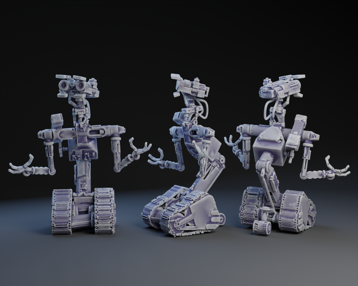 Johnny 5 from Short Circuit by Peter Farell | Download free STL model ...