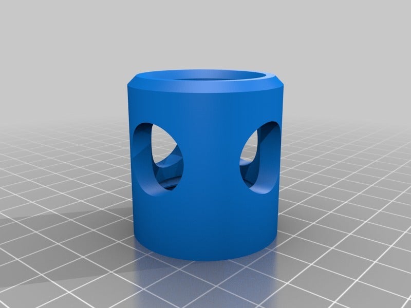 Flashlight body for LED/reflector drop-in module by Larry Guo ...