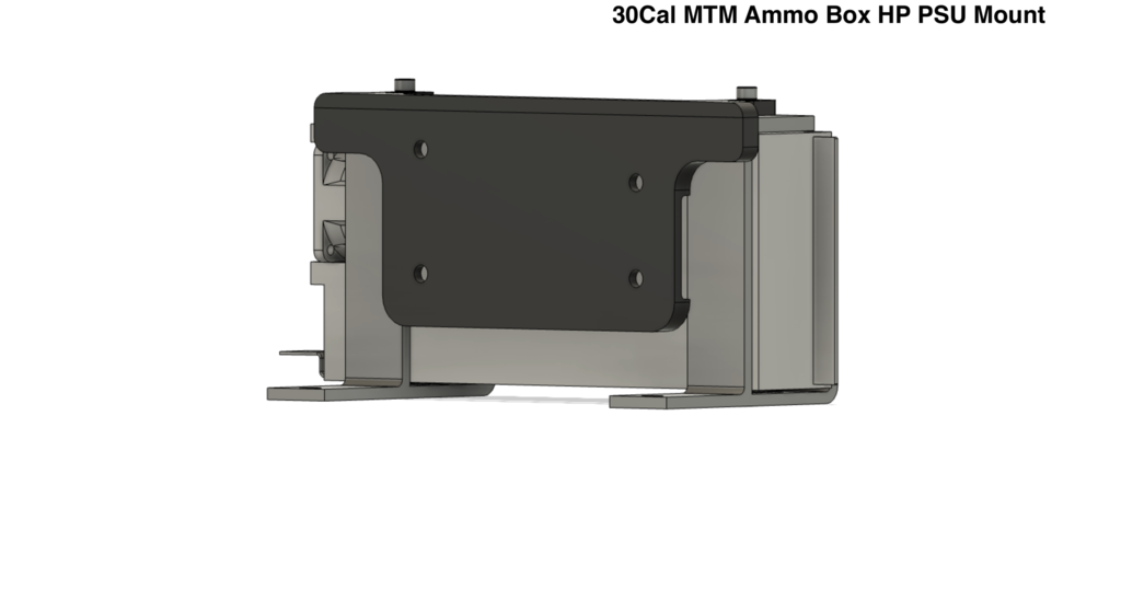 HP PSU Mount - MTM 30Cal Ammo Box by Derik Whittaker | Download free STL model | Printables.com