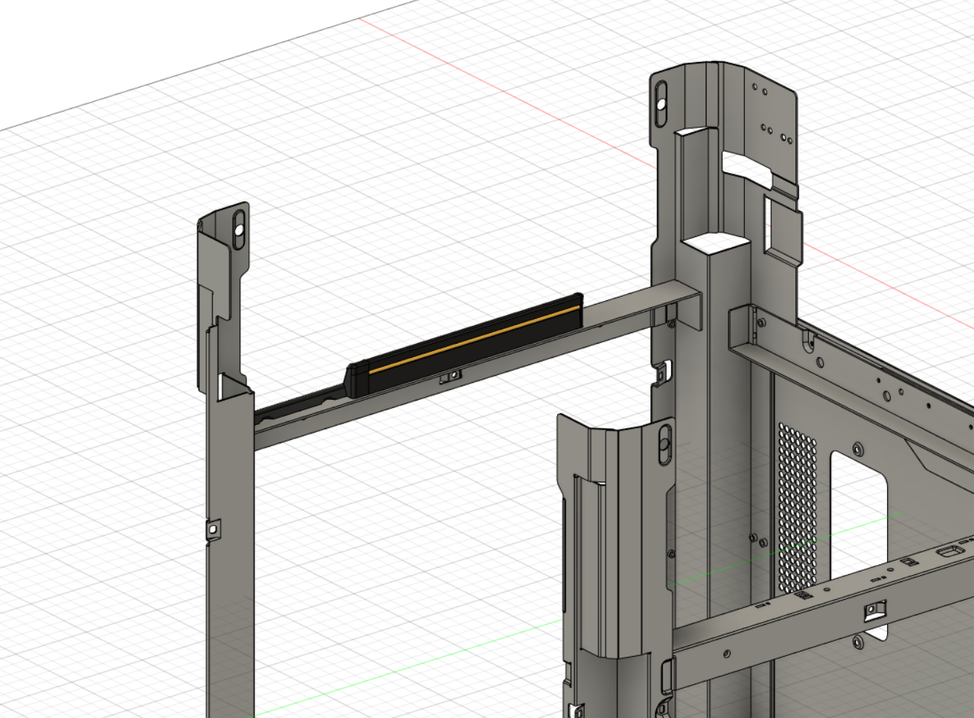 DIY LED Bambu Lab P1P - Side Mount by Rob | Download free STL model ...