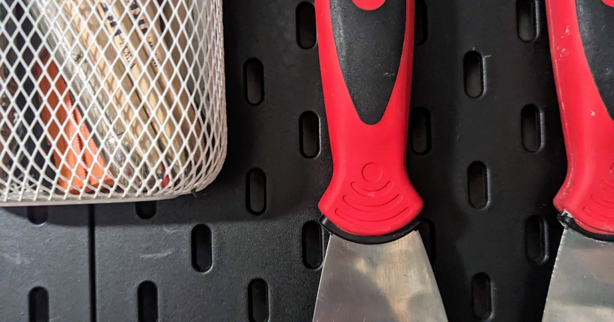 IKEA Skadis Hook scraper (Spachtelhalter) by Nicki | Download free STL ...