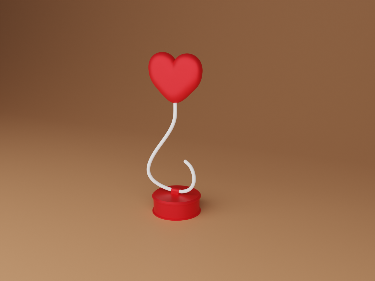 Heart Balloon by Minicoin | Download free STL model | Printables.com