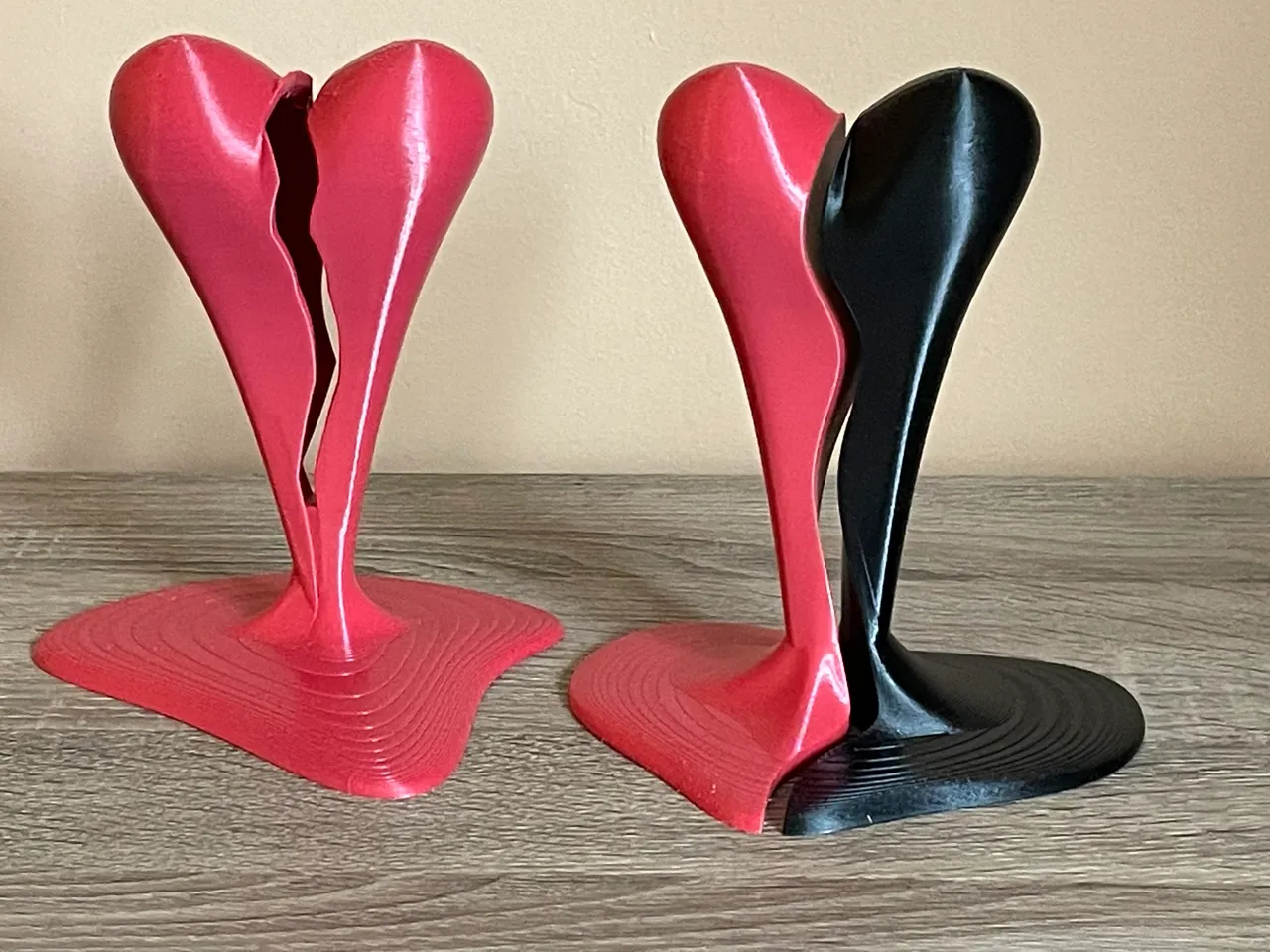 Yin and Yang Heart Deko by Cisco3D | Download free STL model ...