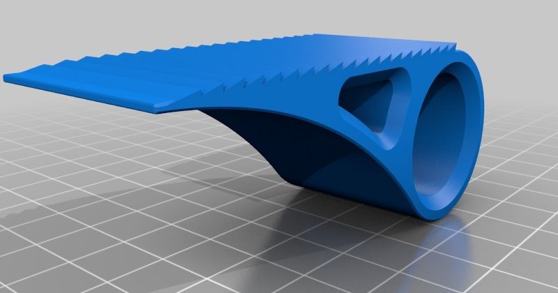Door Wedge (for carpet) by Splashdown | Download free STL model ...