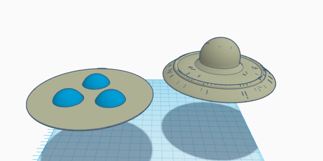 UFO roller by B o |3 |3 0 | Download free STL model | Printables.com