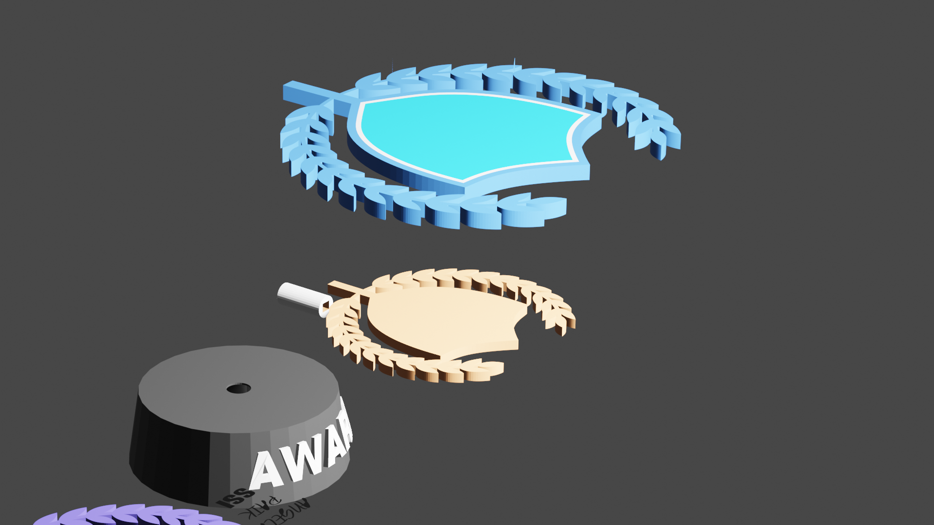 Simple Award by Clara Kim | Download free STL model | Printables.com