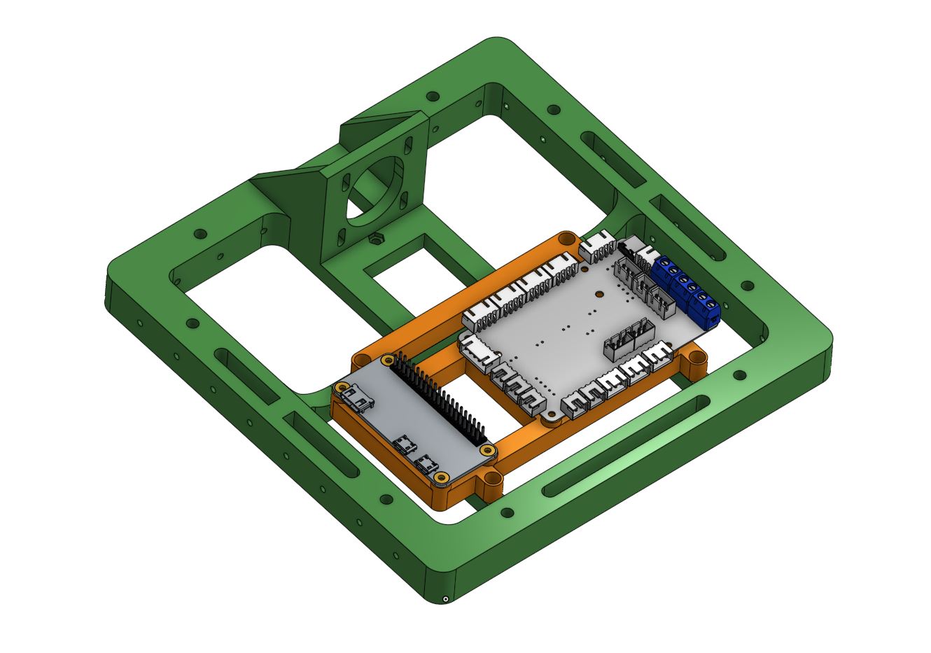 Rook MK1 SKR Pico & Pi Zero Adapter by Kanrog Creations | Download free ...