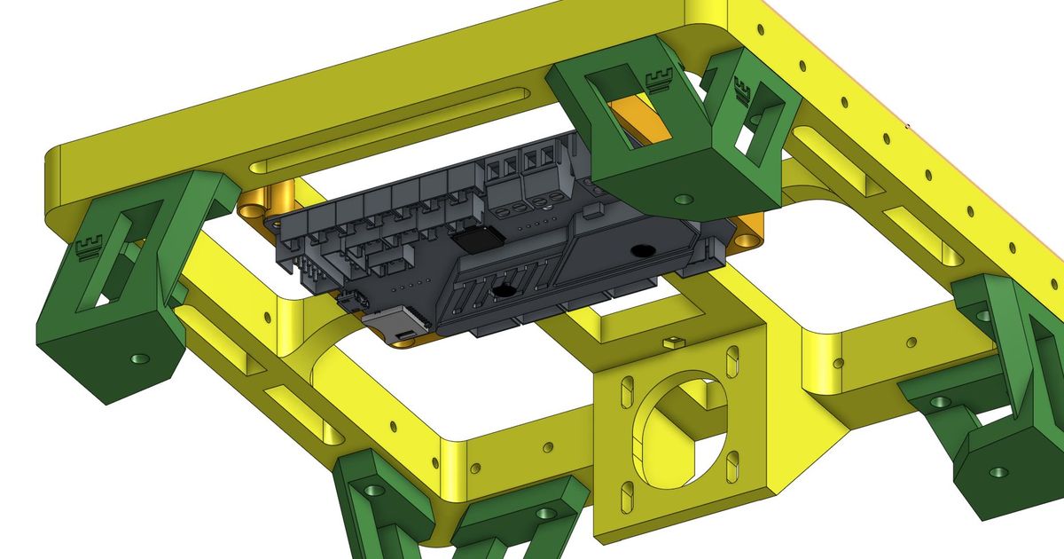 Rook MK1 SKR Mini E3 adapter by Kanrog Creations | Download free STL ...