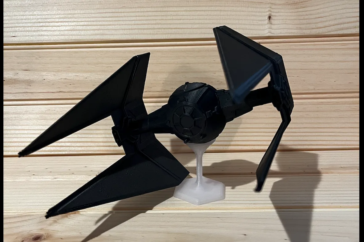 Stand for Tie Interceptor by kevin | Download free STL model ...