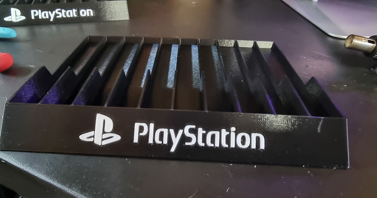 PS1 PlayStation 1 Game Disc Display by 3DJK (RiderID) | Download free ...