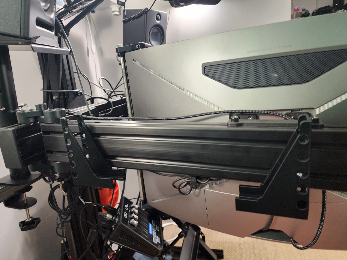 8040 Sim Rig Monitor Stand Laptop Holder by megistas | Download free ...