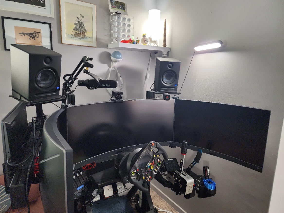 8040 Sim Rig Monitor Stand Laptop Holder by megistas | Download free ...