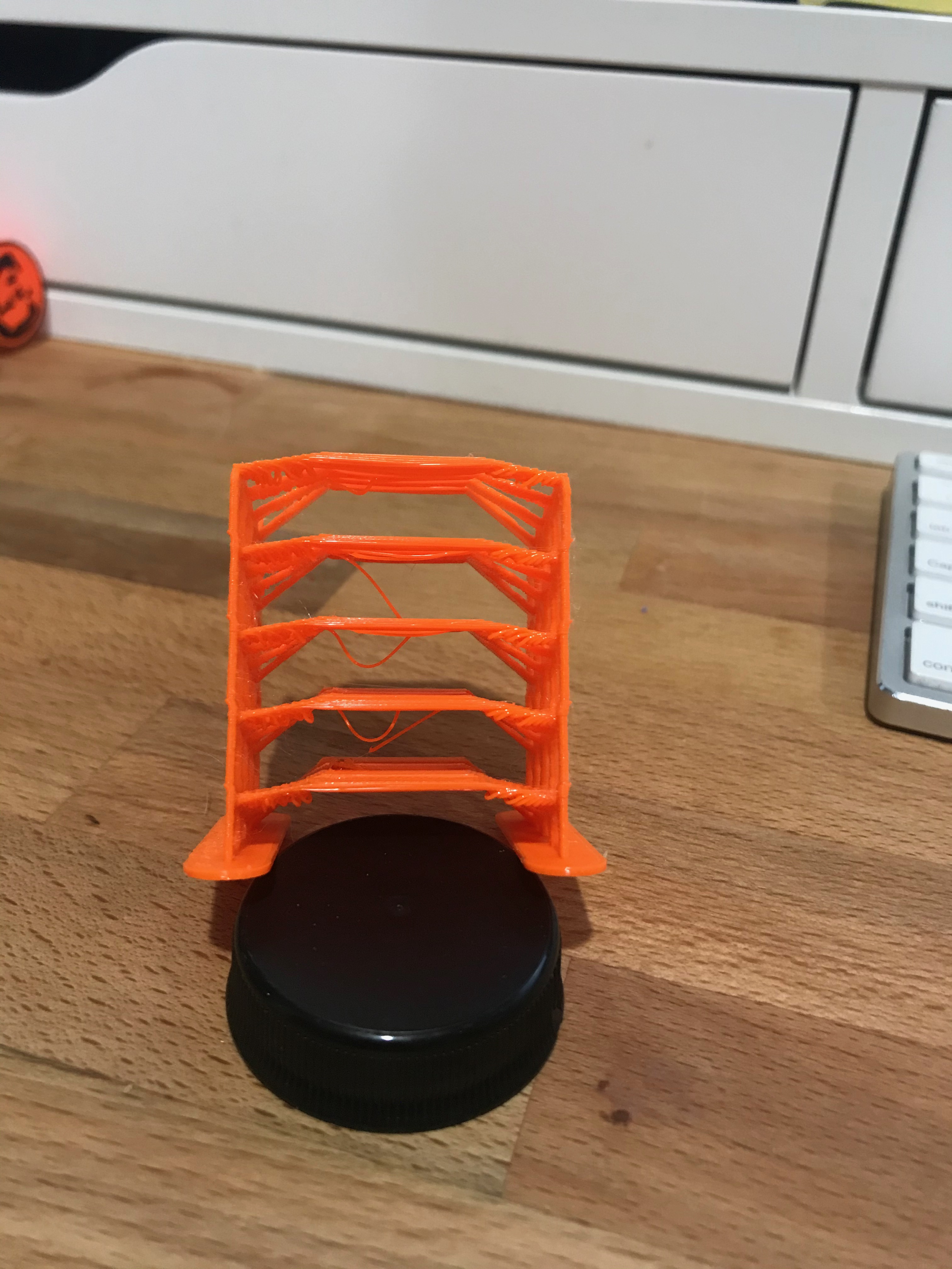 5-tiered overhang test by Stay At Home Bob | Download free STL model ...