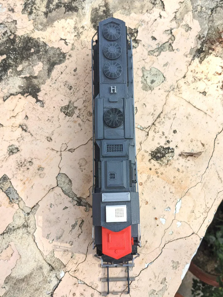 GP60 Locomotive - Dragon Railway by RamBros | Download free STL model ...