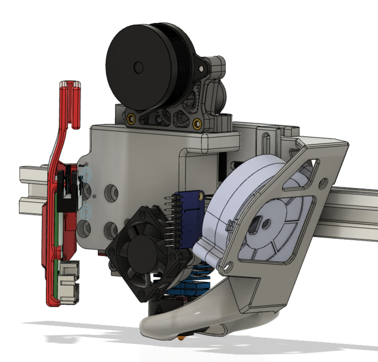 CR-6 TAP Direct Drive Dragonfly BMS or Dragon Hot End Mount by ...