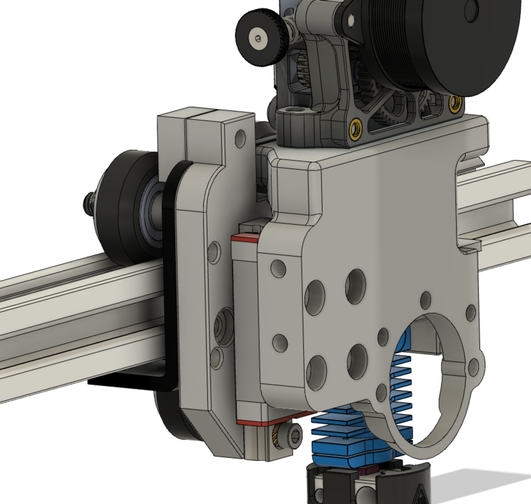 CR-6 TAP Direct Drive Dragonfly BMS or Dragon Hot End Mount by ...