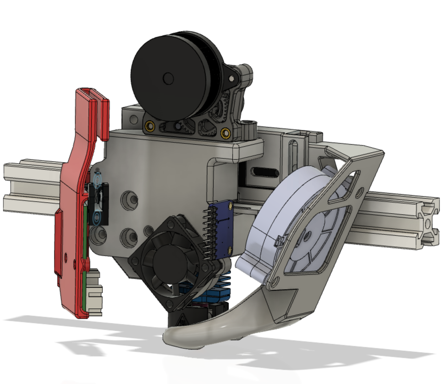 CR-6 TAP Direct Drive Dragonfly BMS or Dragon Hot End Mount by ...
