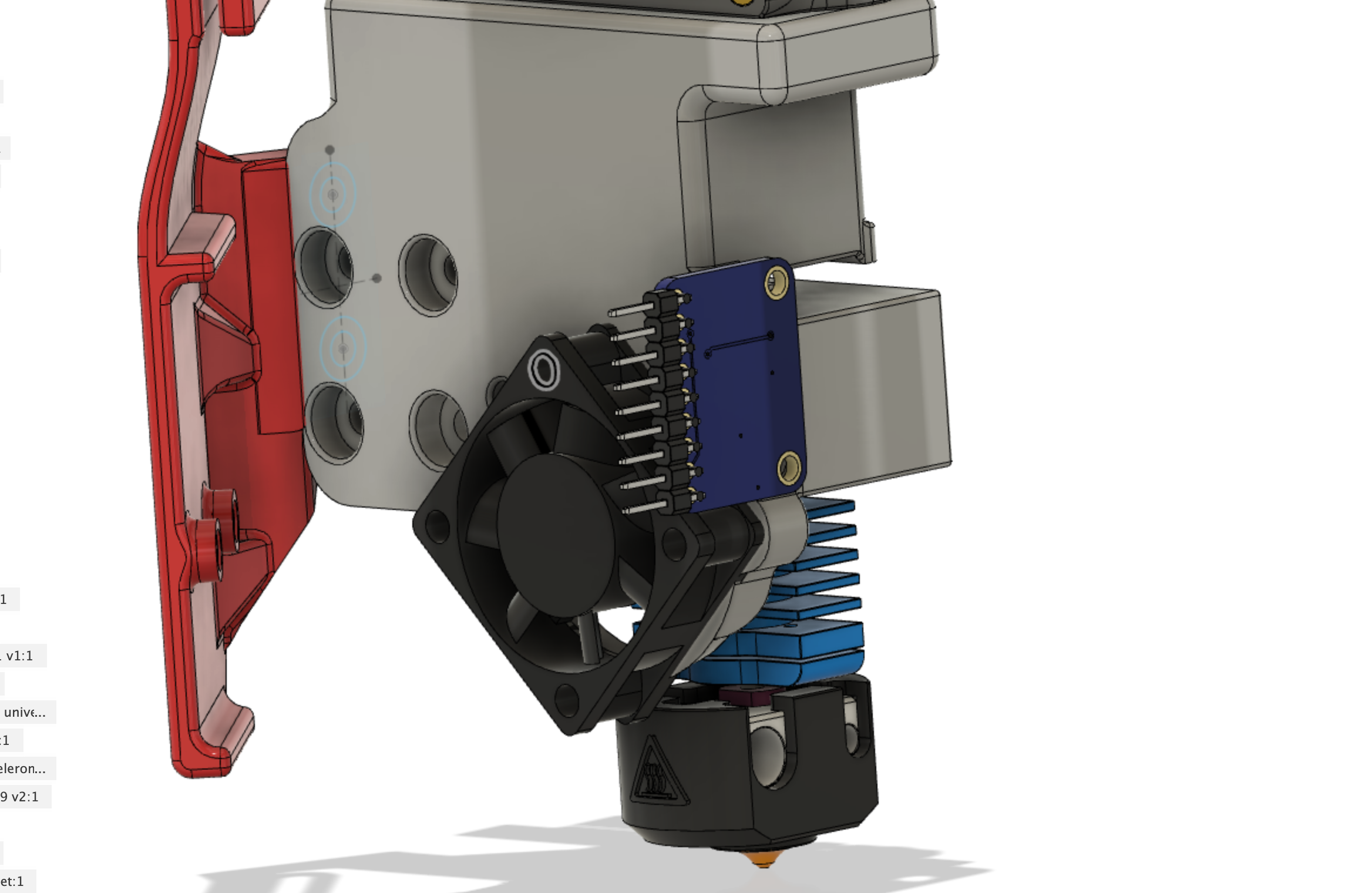CR-6 TAP Direct Drive Dragonfly BMS or Dragon Hot End Mount by ...