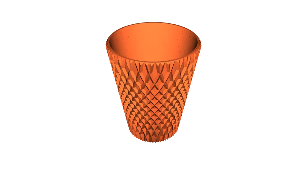 Modern plant pot for Orchid by SD product | Download free STL model ...