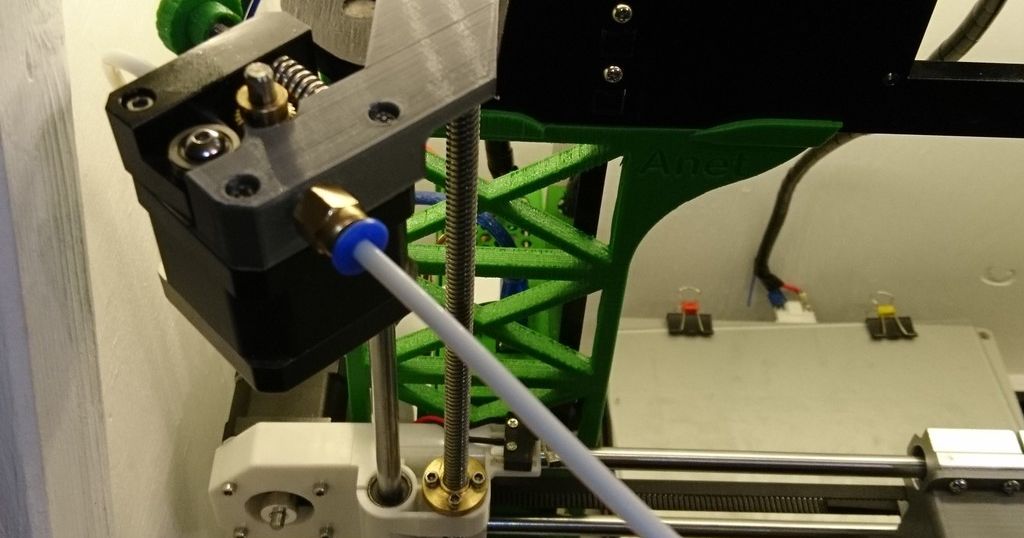 Anet A8 Bowden Extruder Mount By Mbtech Download Free Stl Model