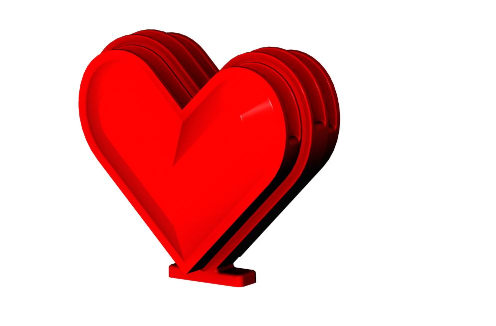 Heart-shaped case by MrBl4CK0UT | Download free STL model | Printables.com